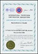 国际认证协会（IPA）资质展示 - 国际认证协会(International Profession Certification Association 简称IPA)官方网站